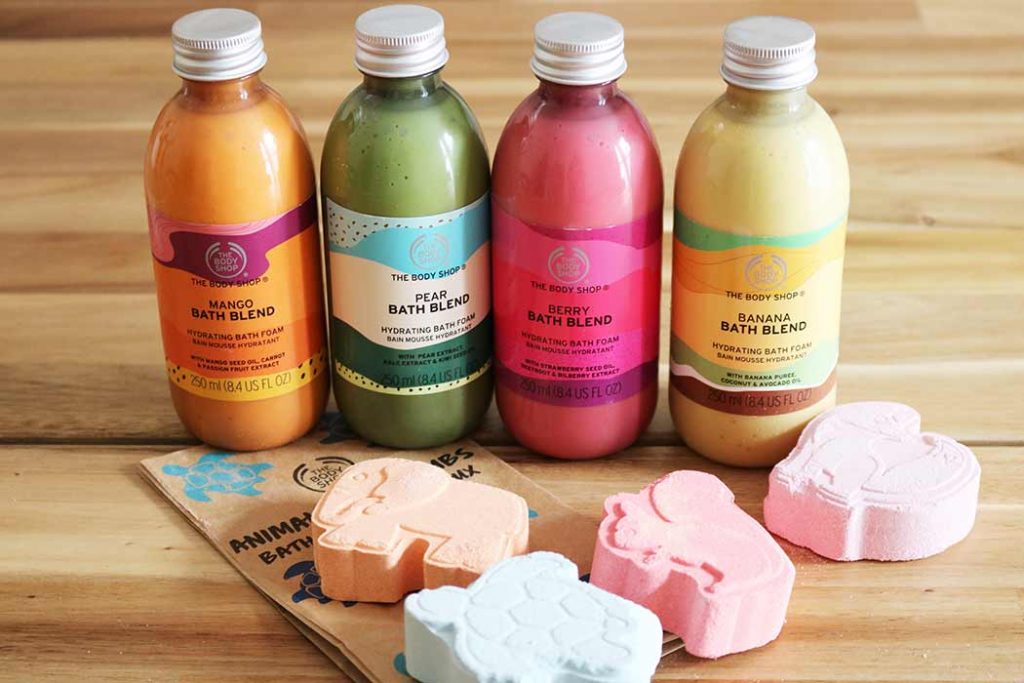 Fun New Summer Bath Blends From The Body Shop - LifeStyleLinked.com