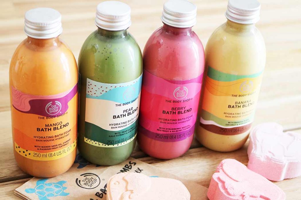 Fun New Summer Bath Blends From The Body Shop - LifeStyleLinked.com